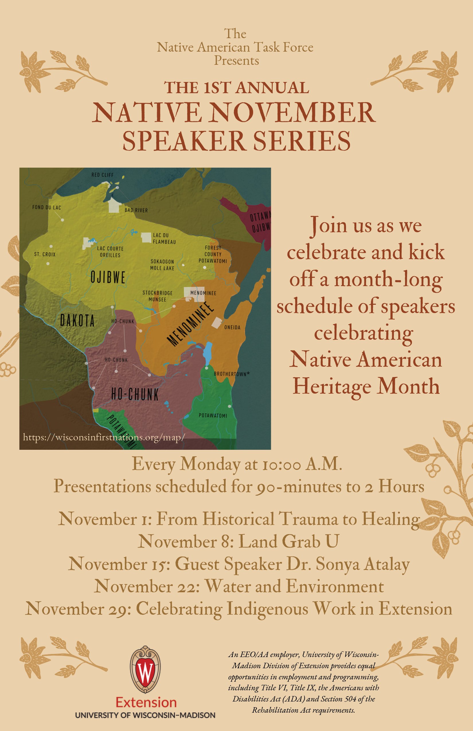 Native November Speaker Series – News from Extension