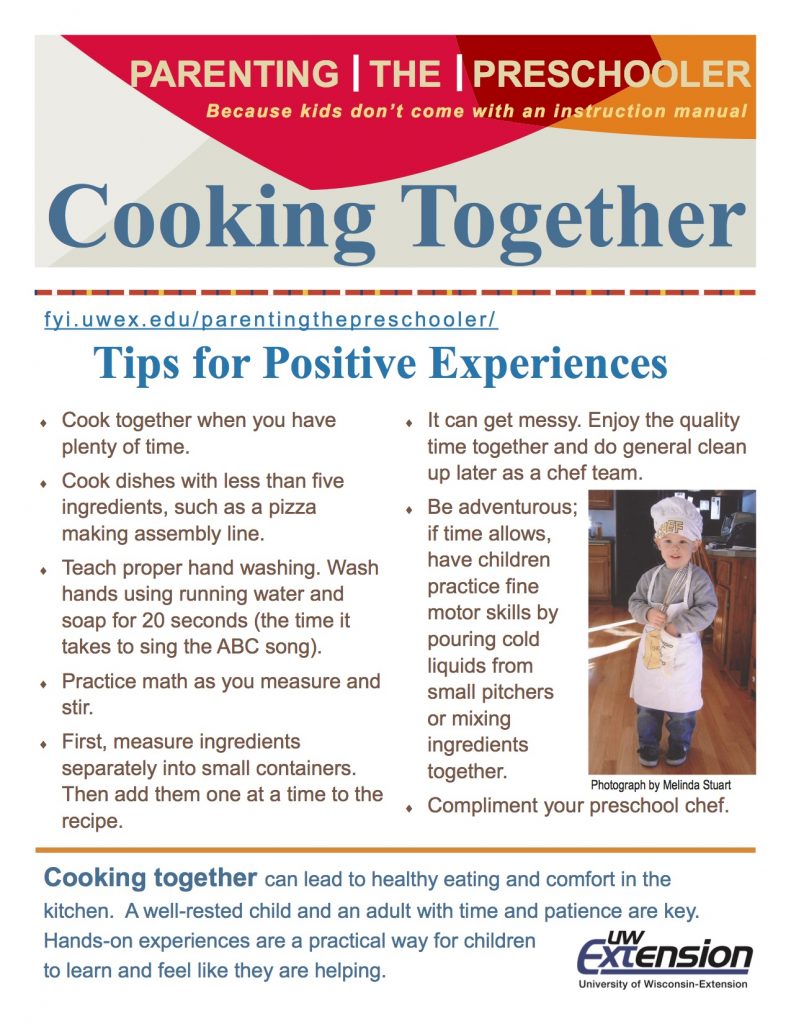 Cooking Together – Parenting The Preschooler