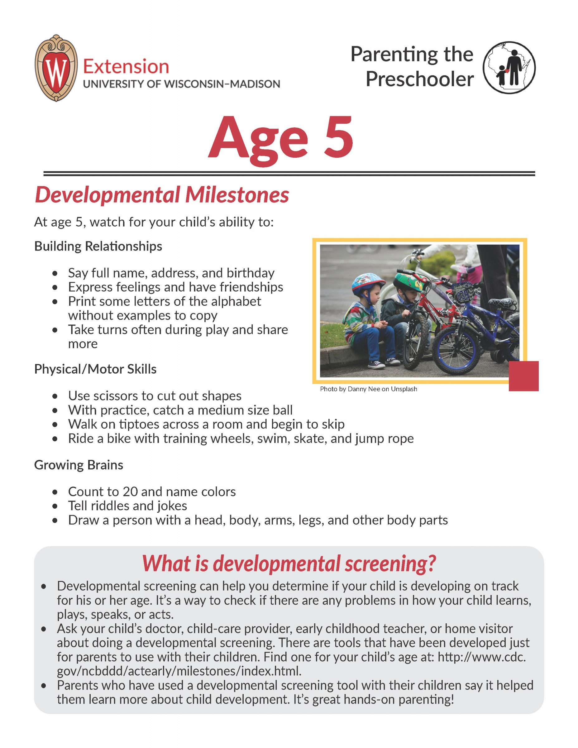 Age 5 – Parenting The Preschooler