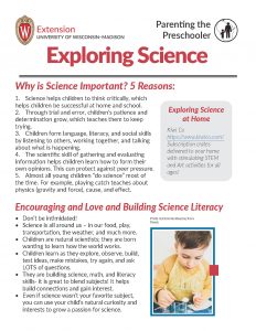 Exploring Science – Parenting The Preschooler