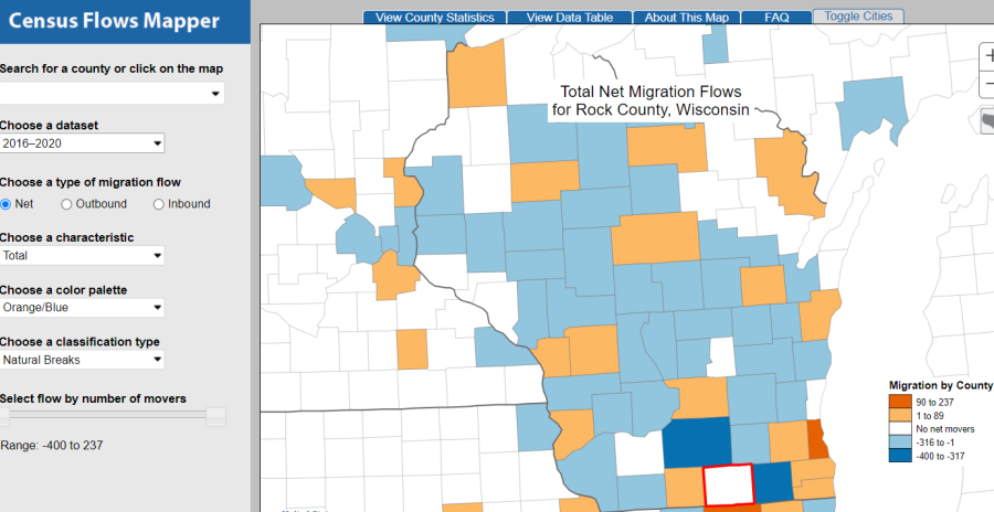 Census Flow Mapper – Program Development and Evaluation