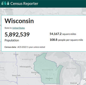 Census Reporter – Program Development and Evaluation