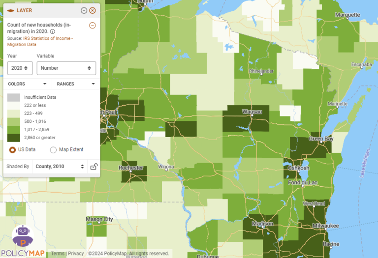 PolicyMap – Program Development and Evaluation