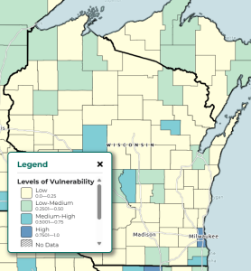 Social Vulnerability Interactive Map – Program Development and Evaluation