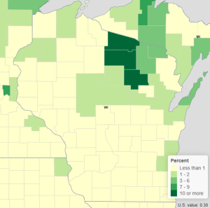 USDA Agriculture Census Web Map – Program Development and Evaluation